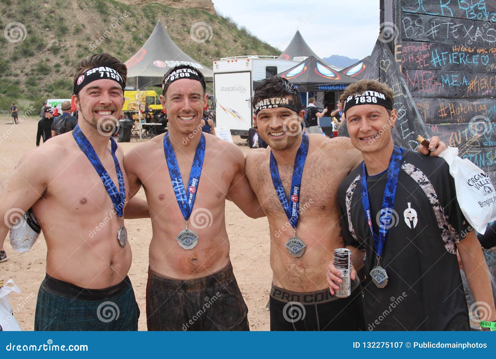 Ausdauer-Sport, Triathlon, Barechestedness, Erholung Bild. Bild: 132275107