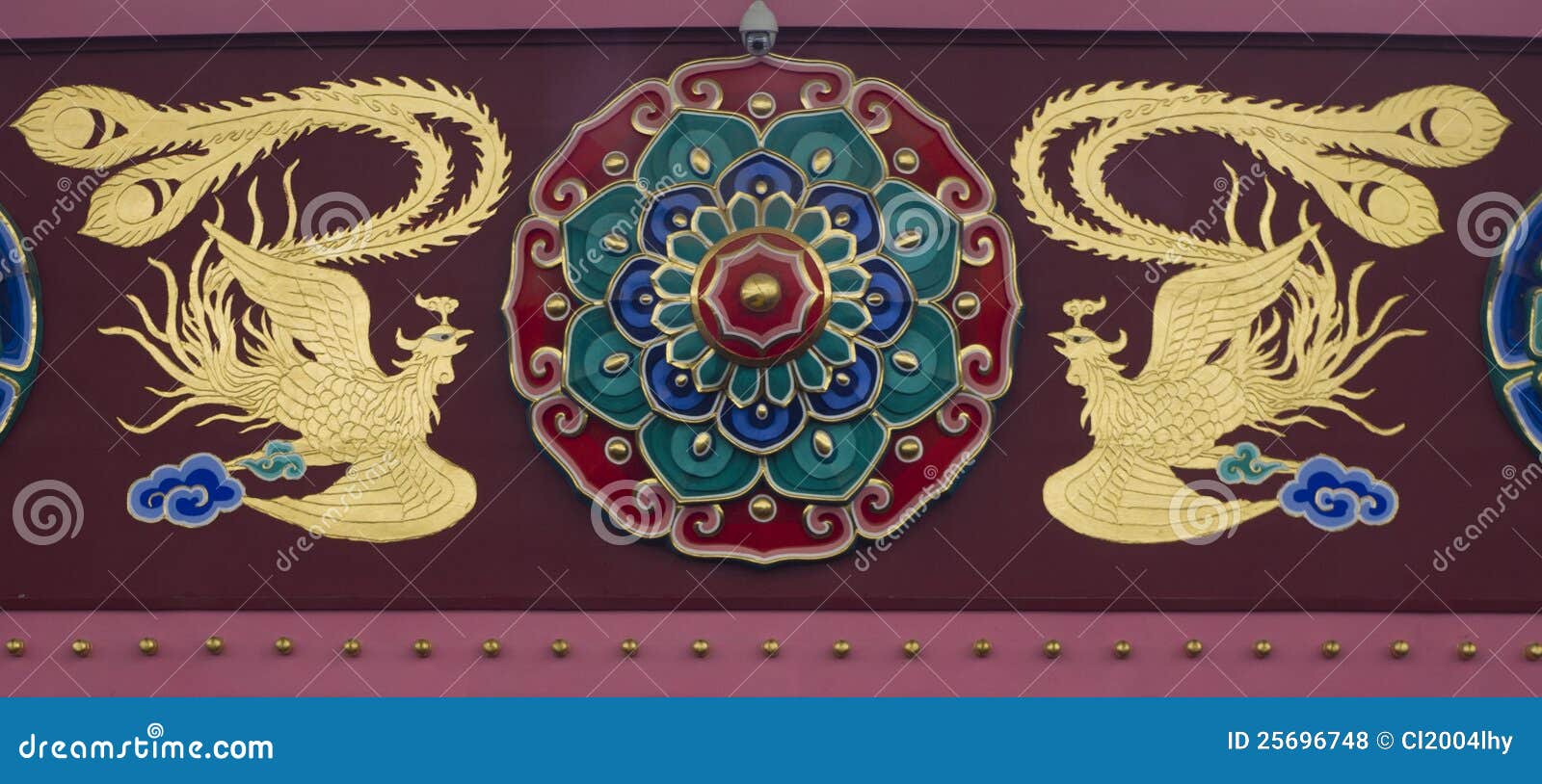 Auspicious patterns stock photo. Image of close, single - 25696748