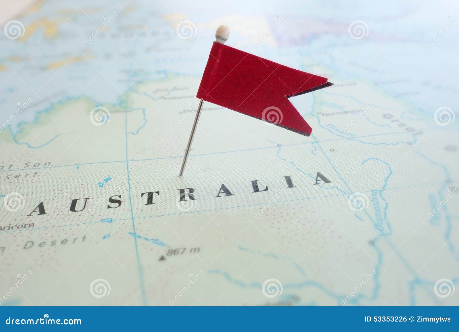Aussie locator stock photo. Image of country, location - 53353226