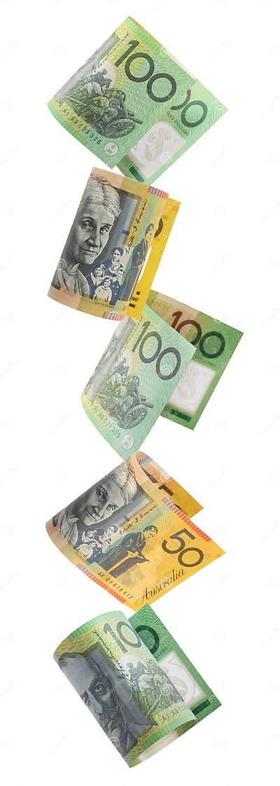 Aussie Money Border stock image. Image of vertical, notes - 7172811