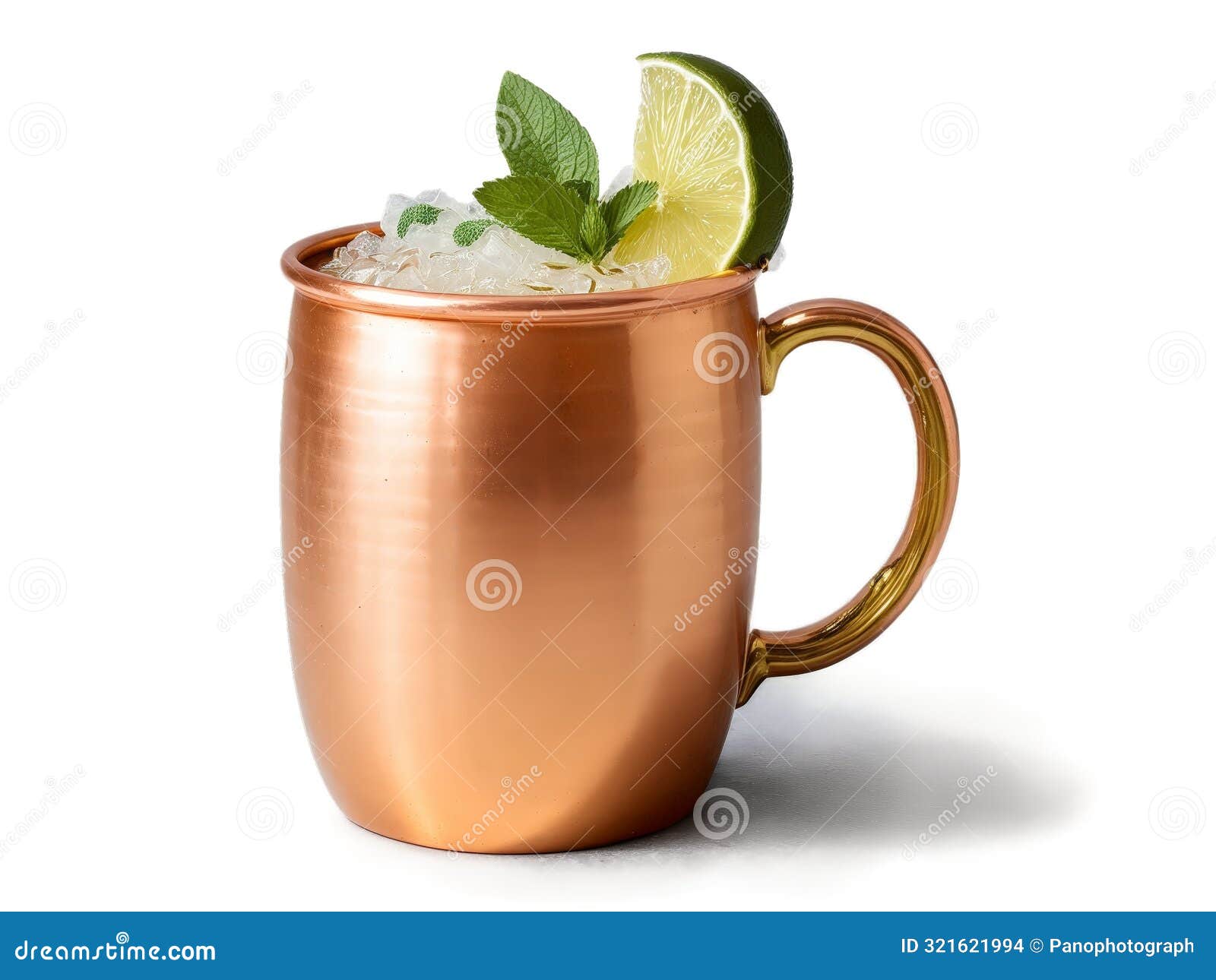 Aussie Mule Copper Mug Filled with Mixture of Ginger Beer Vodka and ...