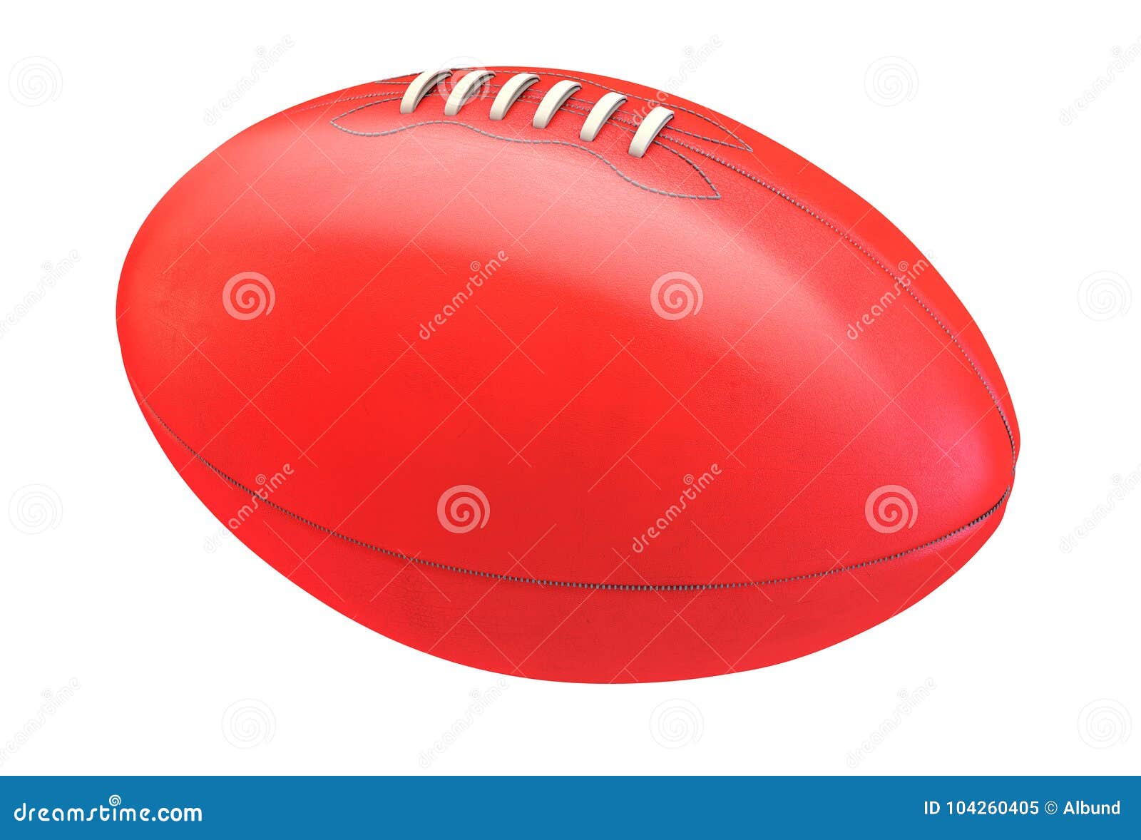 Aussie Rules Ball illustration stock. Illustration of lacé - 104260405