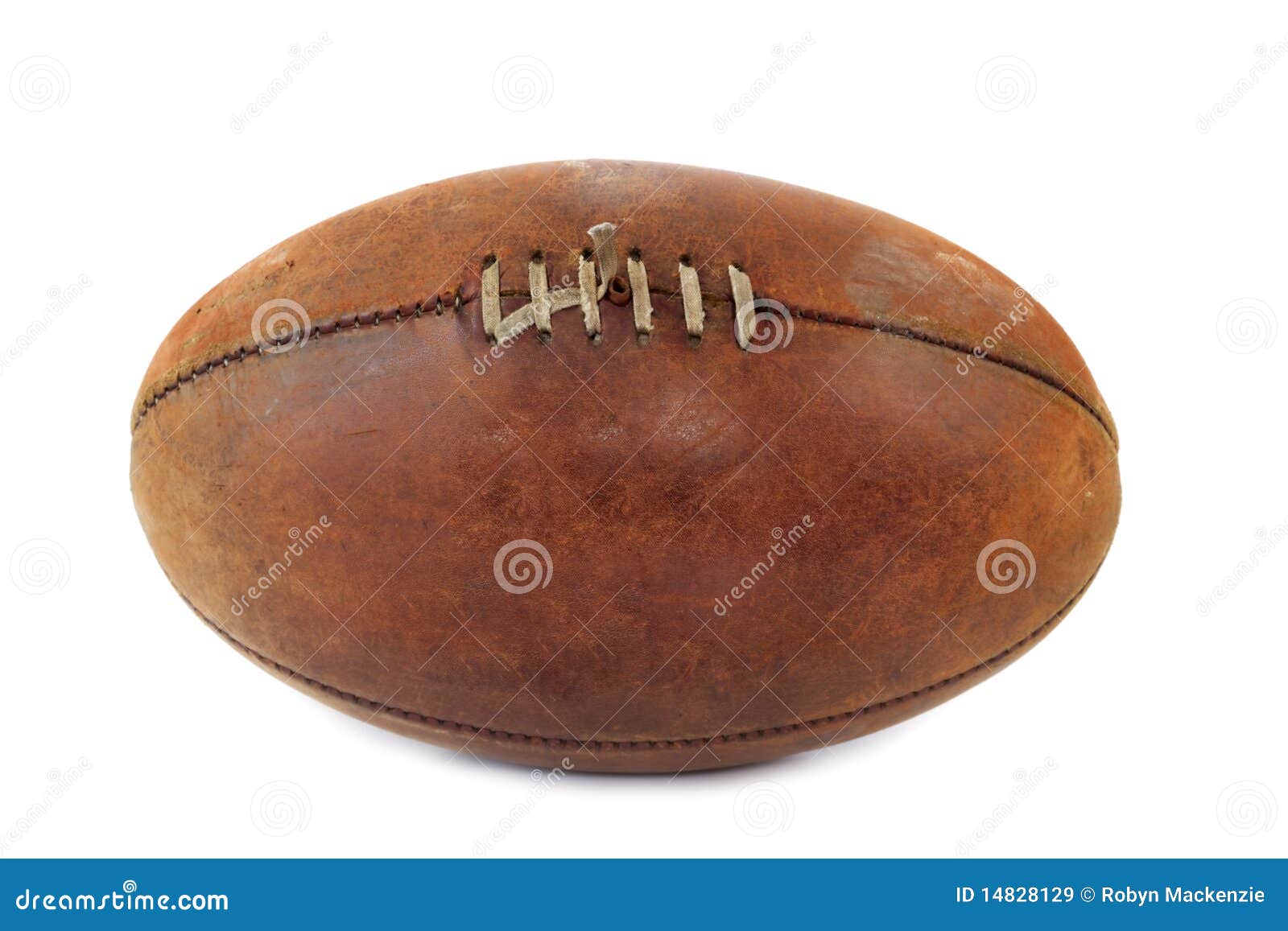 Aussie Rules Football stock image. Image of vintage, aussie - 14828129
