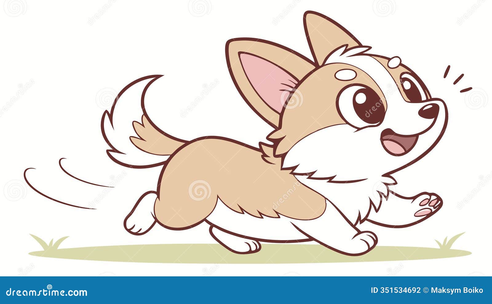Aussiepom Dog Shocked Angry Beach Book Vector Stock Vector ...