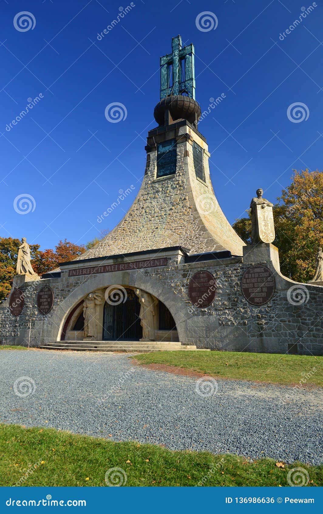Austerlitz-Friedensmonument Nahe Tschechischer Republik Slakov ...