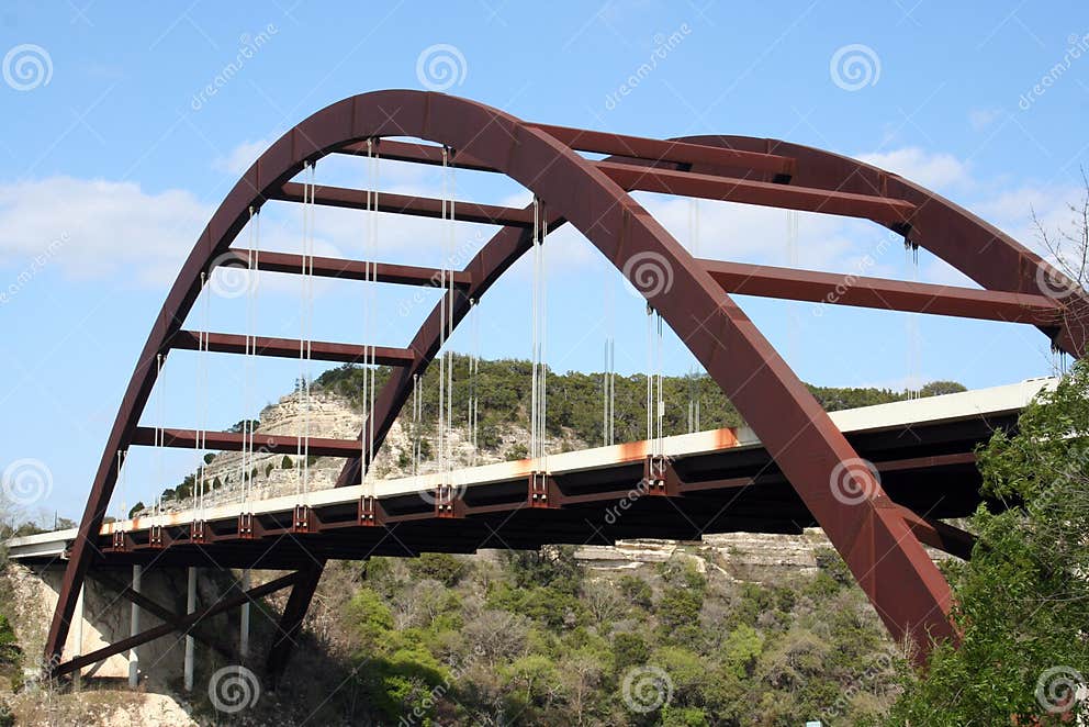 Austin 360 Bridge stock image. Image of landmark, austin - 1210601