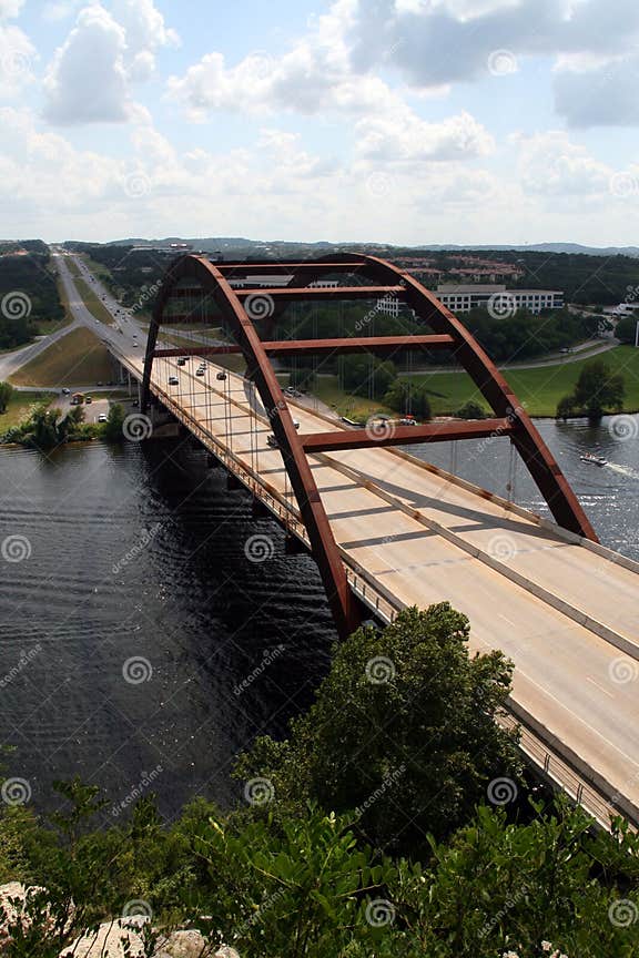 Austin 360 Bridge stock image. Image of landmark, transportation - 4717127