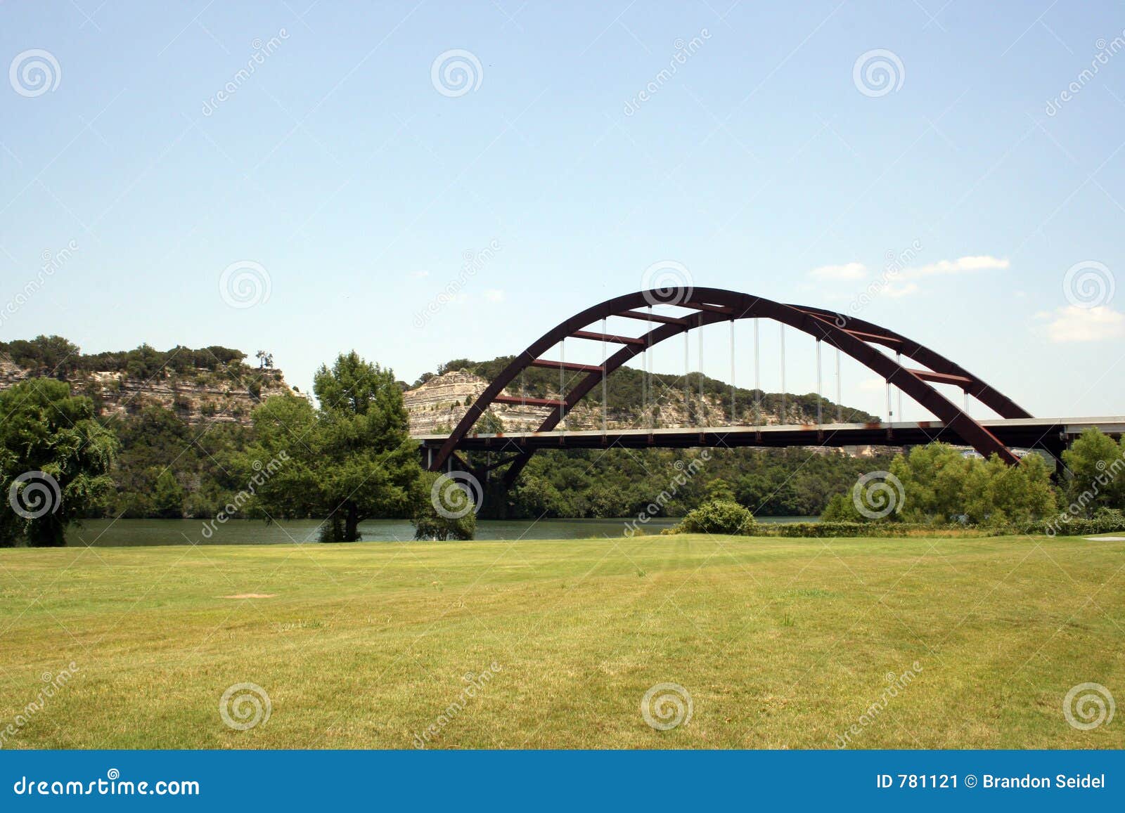 Austin 360 Bridge stock image. Image of landscape, arch - 781121
