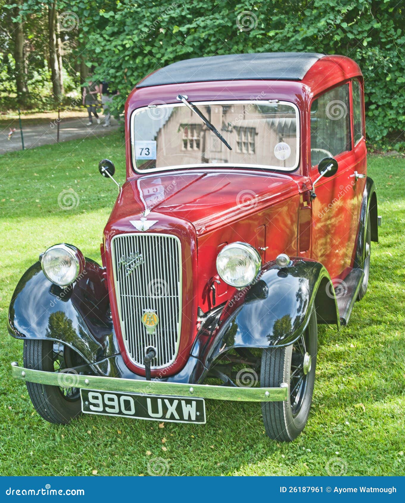 Austin 7 Ruby at Brodie Castle Rally. Editorial Photo - Image of castle ...