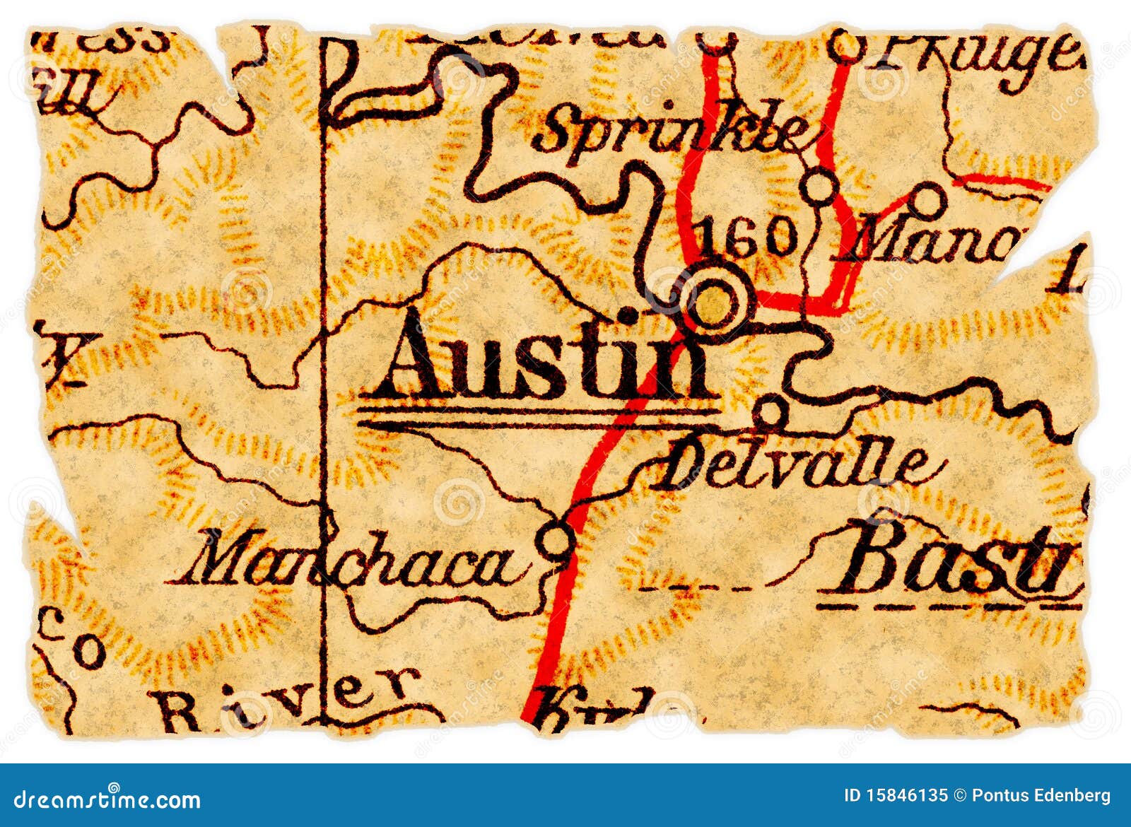 Austin-alte Karte stockbild. Bild von karte, texas, hintergrund - 15846135