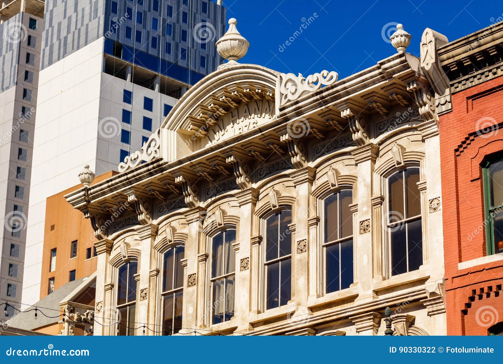 Austin Architecture Do Centro Fotografia Editorial - Imagem de céu ...