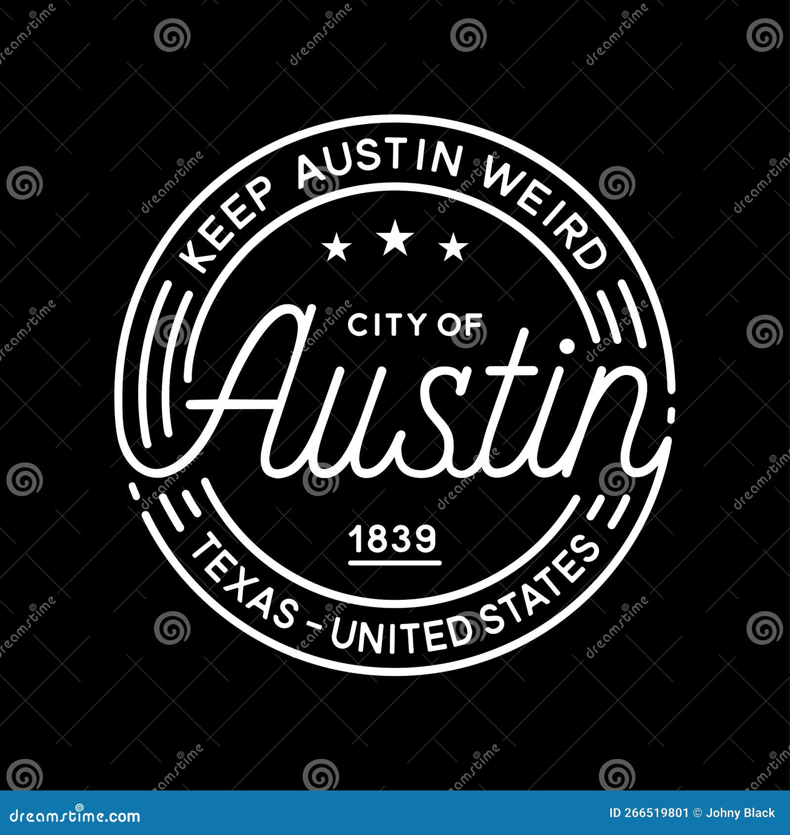 Austin Texas Vector Design Template. Austin Texas Logotype. Vector and ...