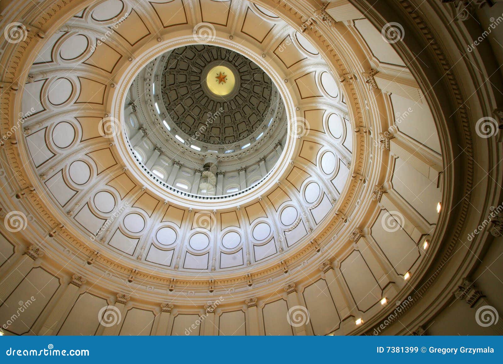 Austin Capitol Rotunda stock image. Image of texas, america - 7381399