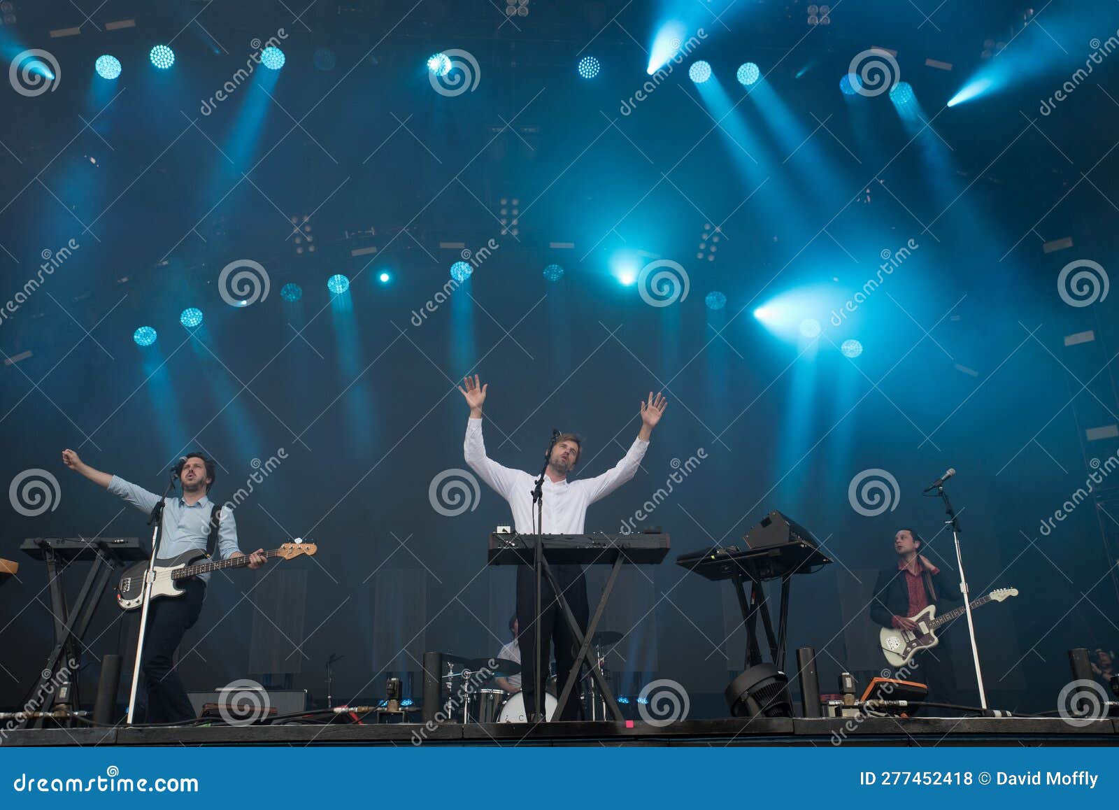 Cut Copy in Concert at Austin City Limits Editorial Stock Photo - Image ...