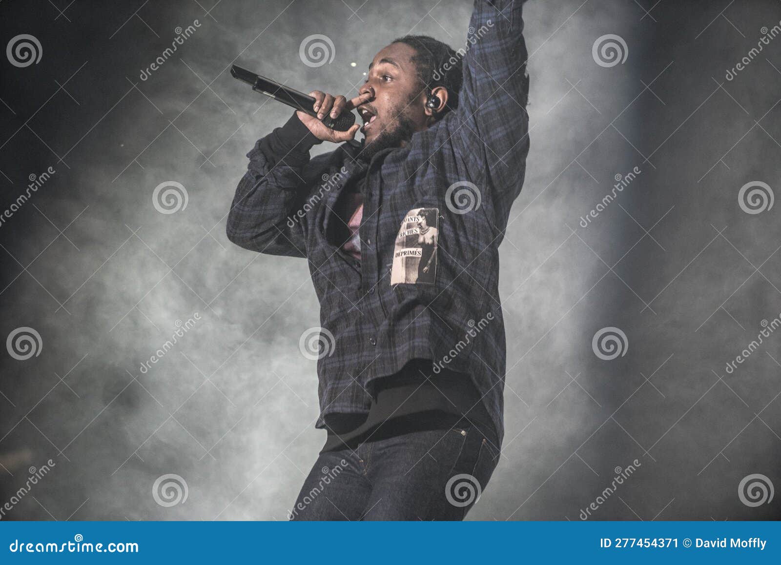 Kendrick Lamar in Concert at Austin City Limits Editorial Photo - Image ...