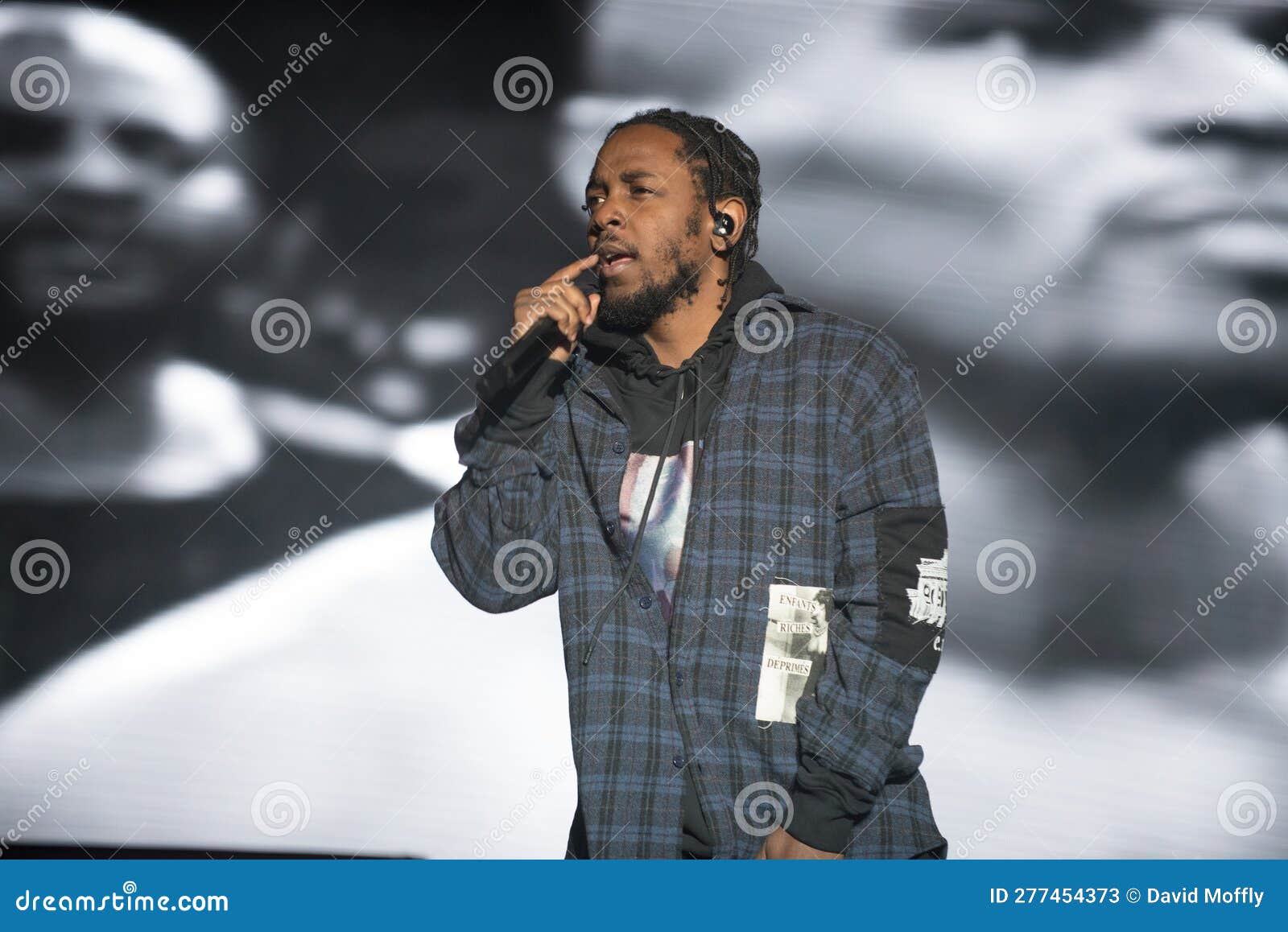 Kendrick Lamar in Concert at Austin City Limits Editorial Stock Photo ...