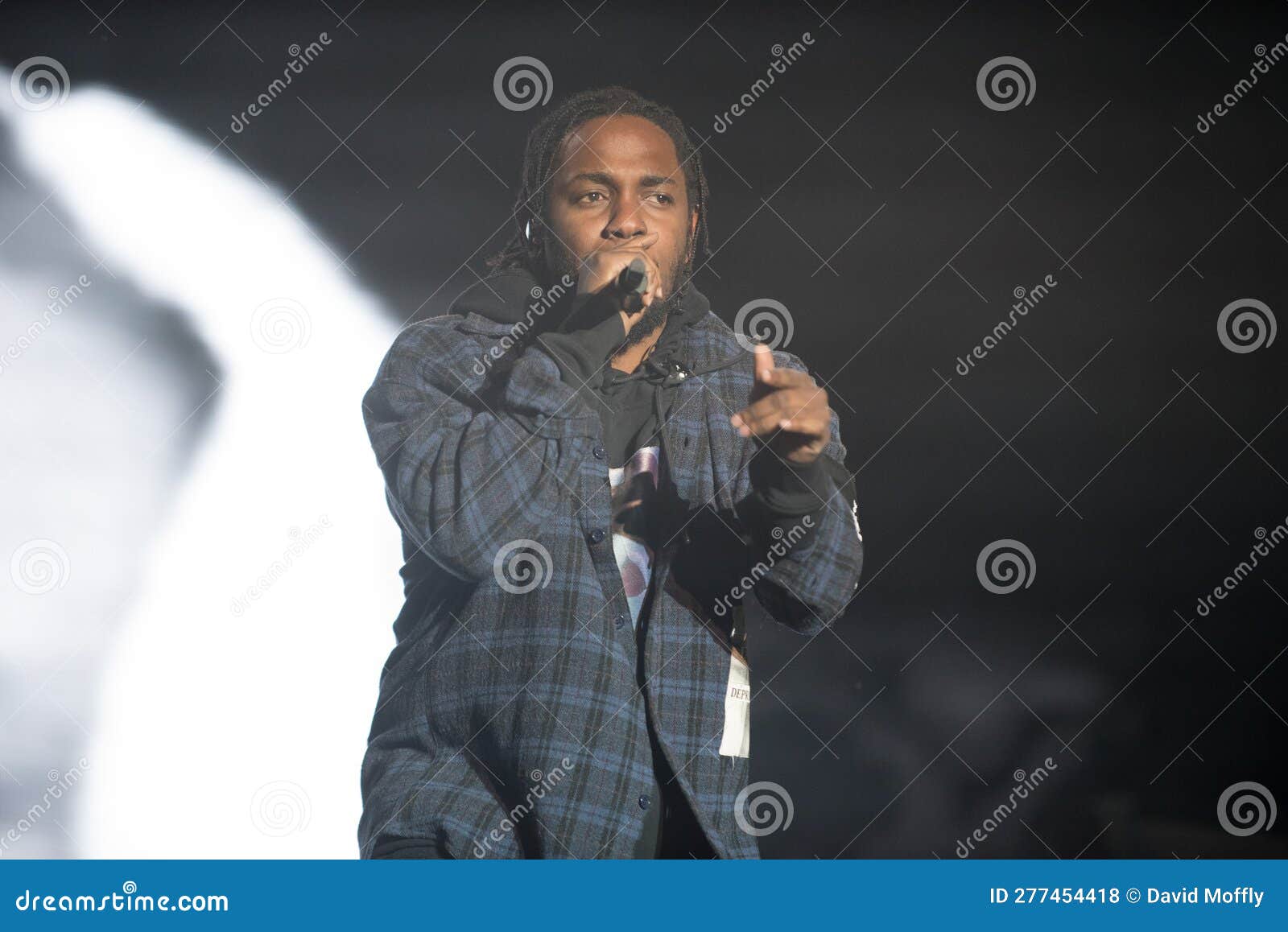 Kendrick Lamar in Concert at Austin City Limits Editorial Stock Photo ...