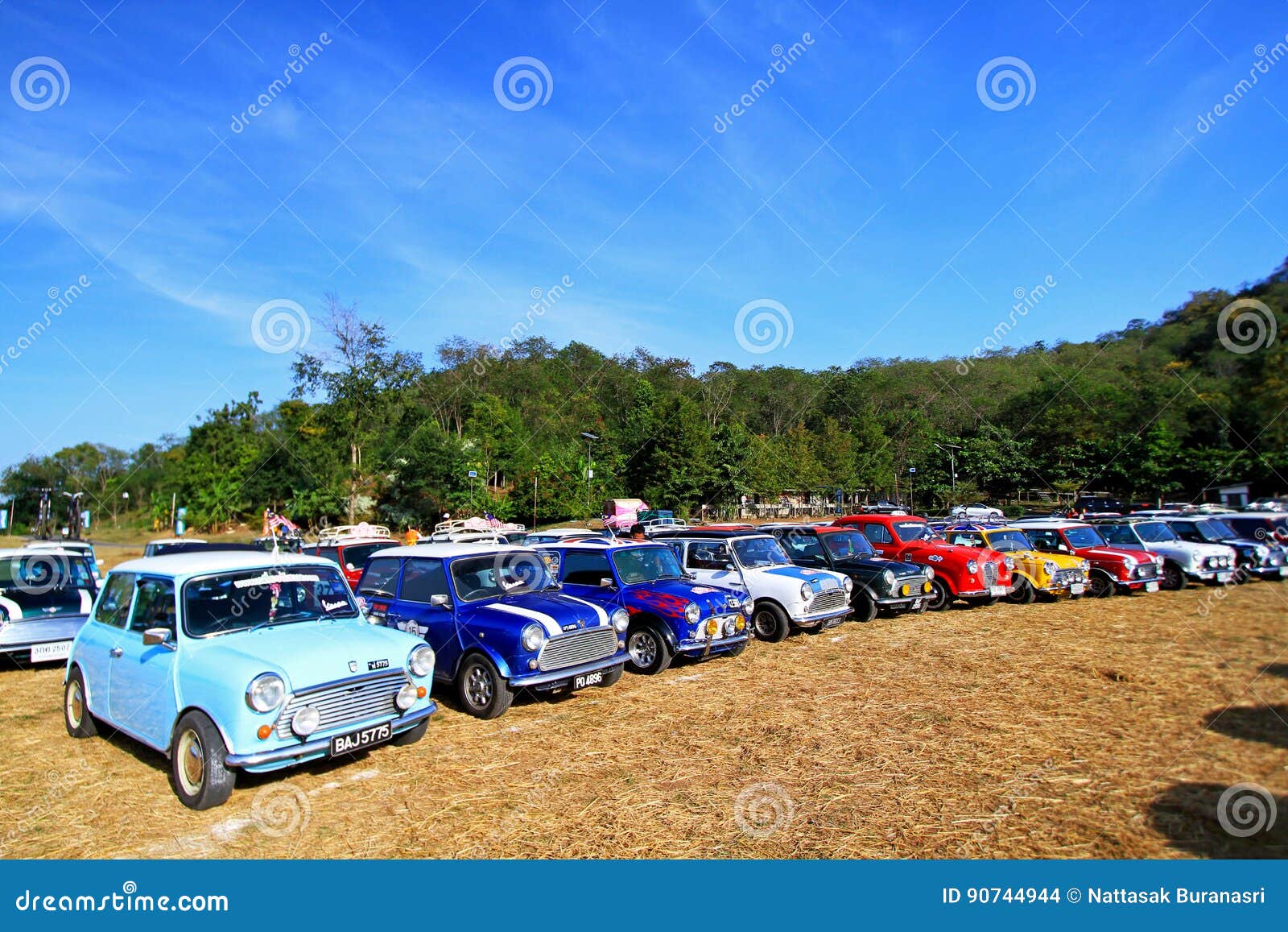 Austin Mini Cooper Classique Coloré Image stock éditorial - Image du ...