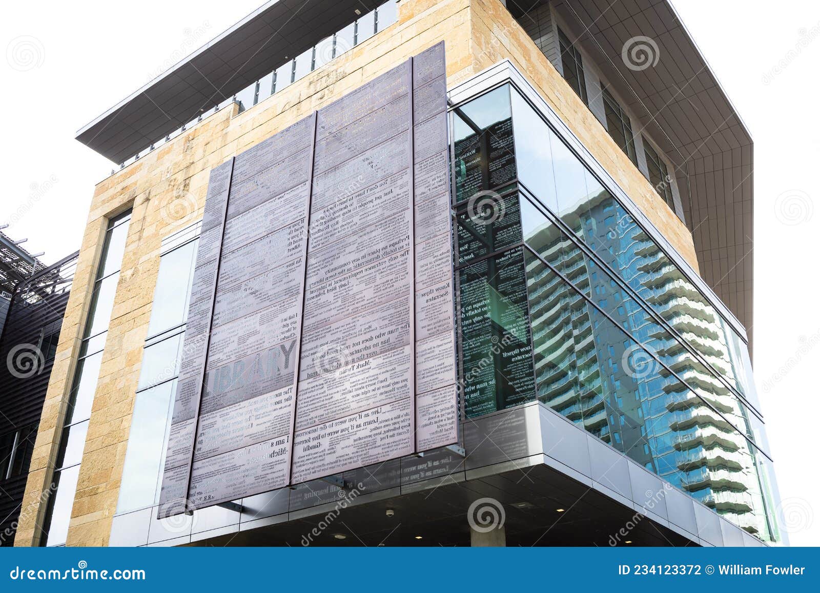 Austin Public City Library in Austin Texas Editorial Photography ...