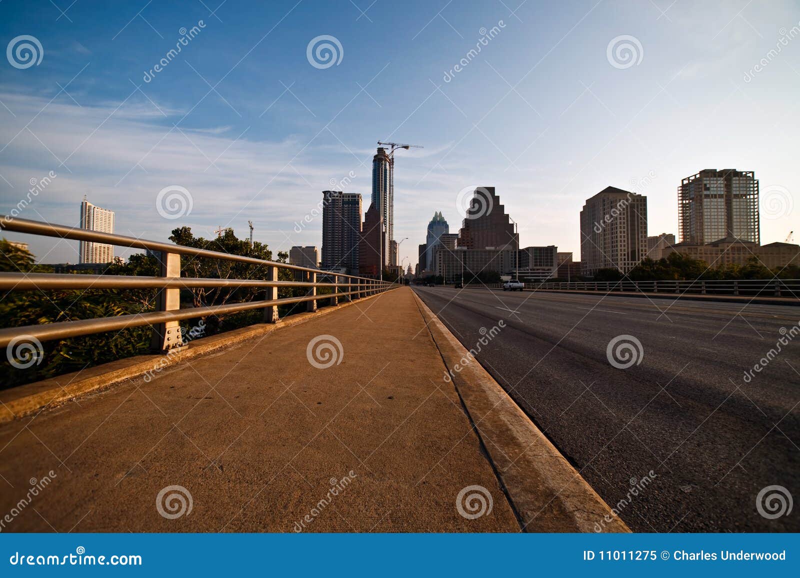 Austin Tejas imagen de archivo. Imagen de urbano, puente - 11011275