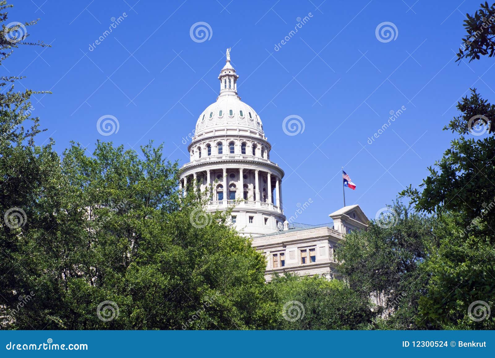 Austin, Tejas - Capitolio Del Estado Foto de archivo - Imagen de verano ...