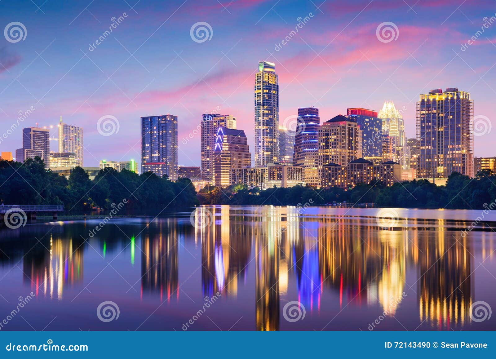 Austin Texas Skyline stock photo. Image of bird, states - 72143490
