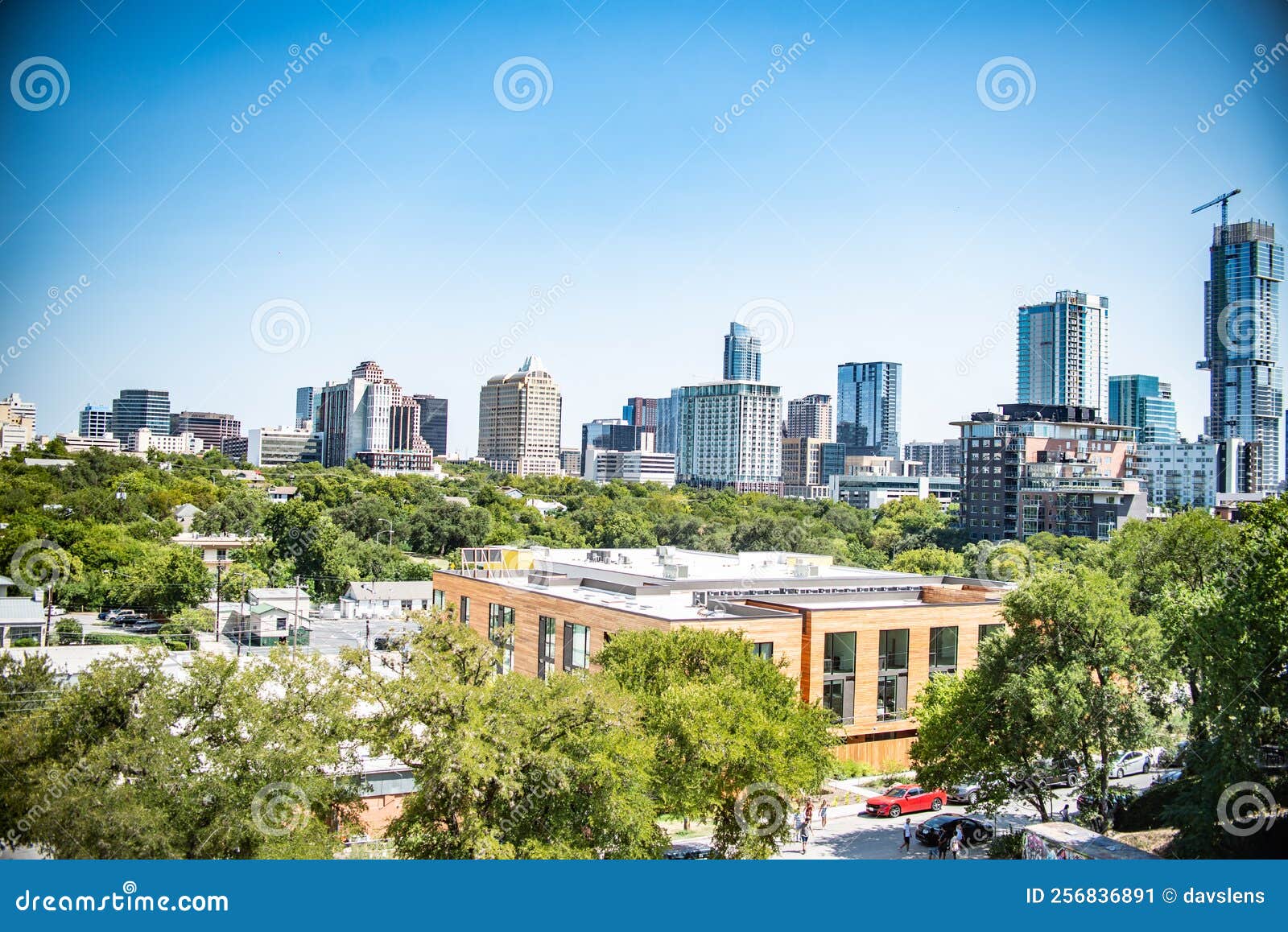 Austin texas skyline imagen de archivo. Imagen de turismo - 256836891