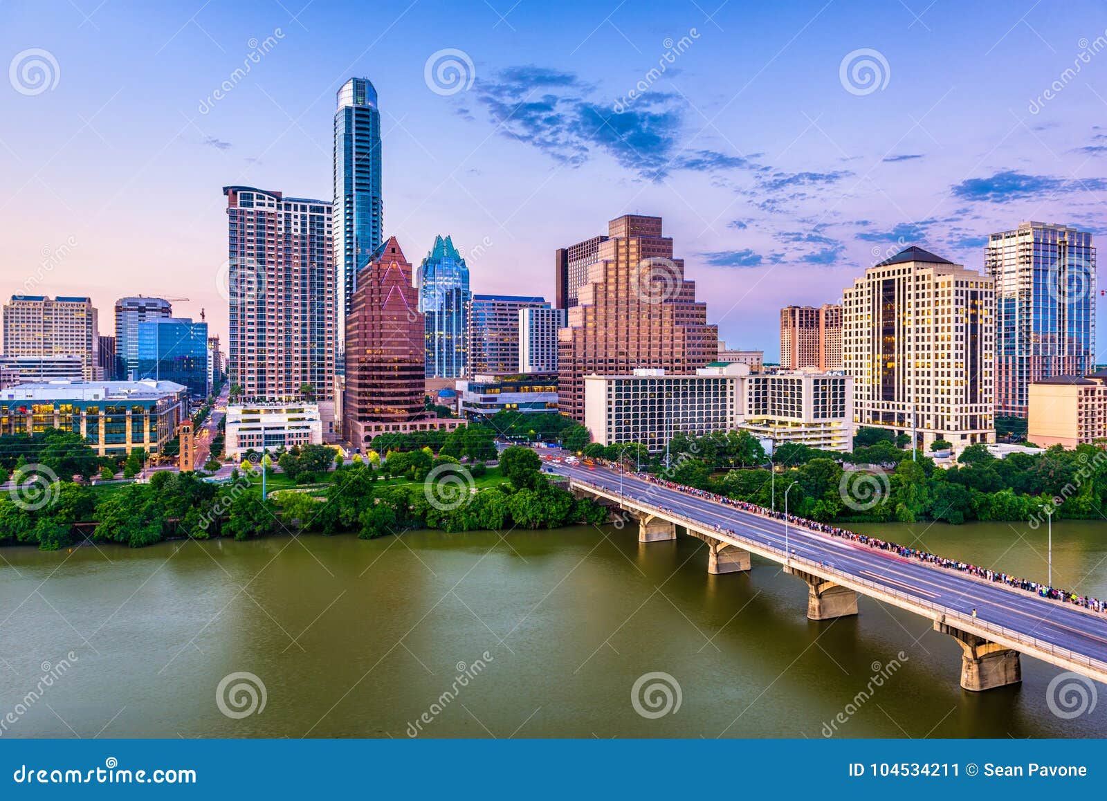 Austin, Texas, USA stock image. Image of sightseeing - 104534211