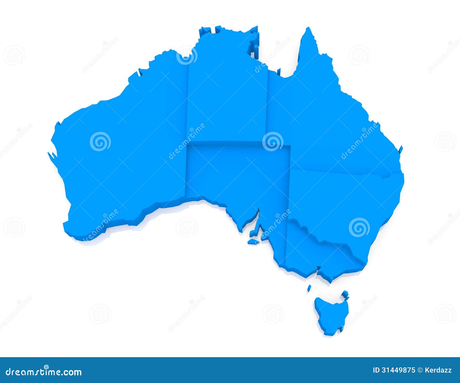 Australia stock illustration. Illustration of model, state - 31449875