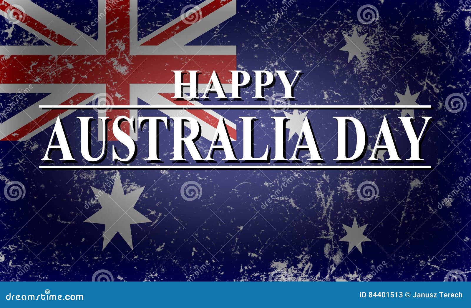 Australia Day background stock illustration. Illustration of grunge ...