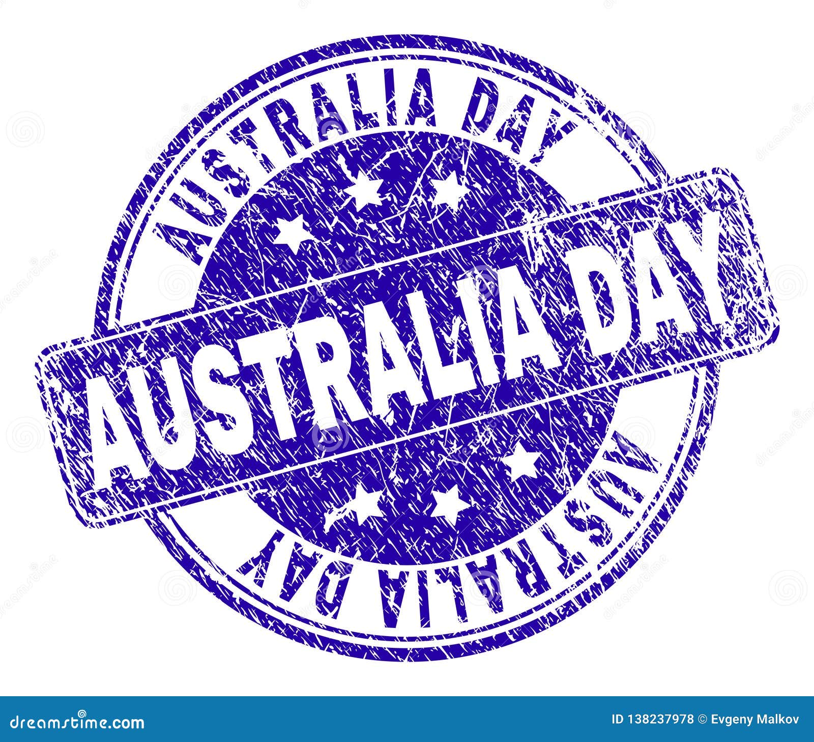 Grunge Textured AUSTRALIA DAY Stamp Seal Stock Vector - Illustration of ...