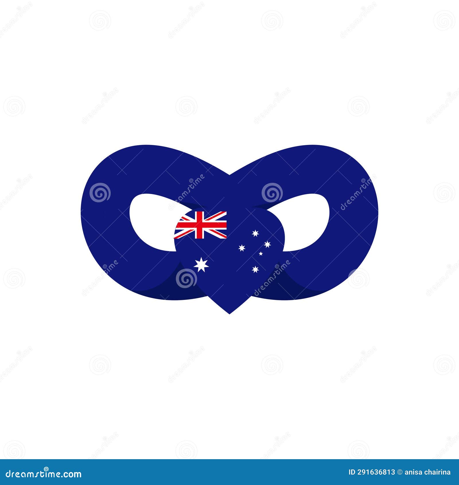 Australia Element Independence Day Illustration Design Vector Stock ...