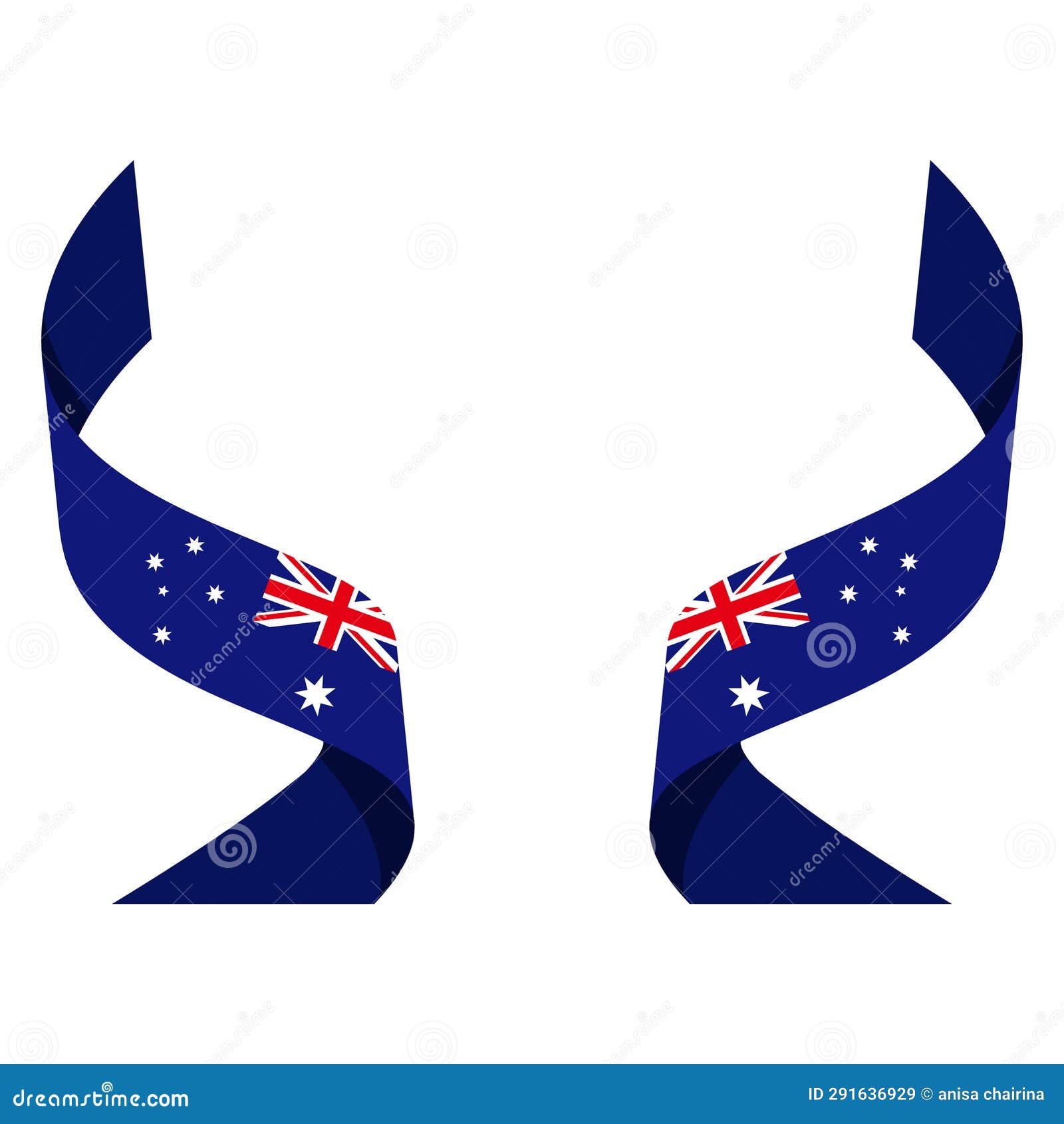 Australia Element Independence Day Illustration Design Vector Stock ...