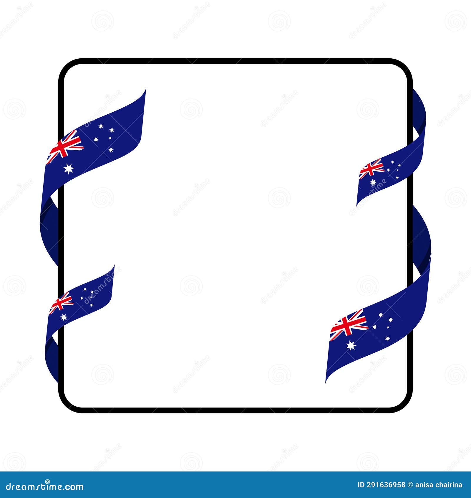 Australia Element Independence Day Illustration Design Vector Stock ...