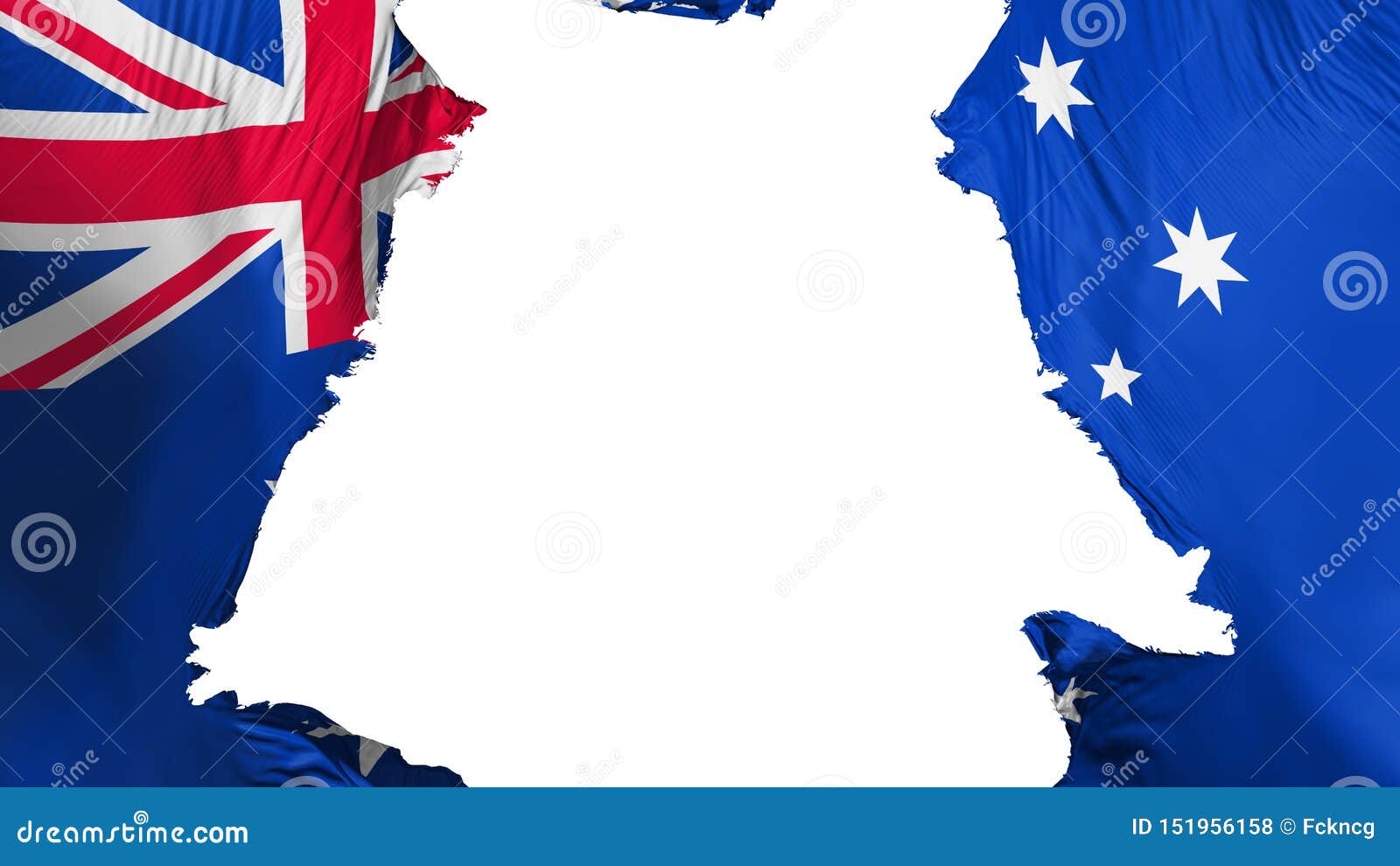 Australia Flag Ripped Apart Stock Illustration - Illustration of ripped ...