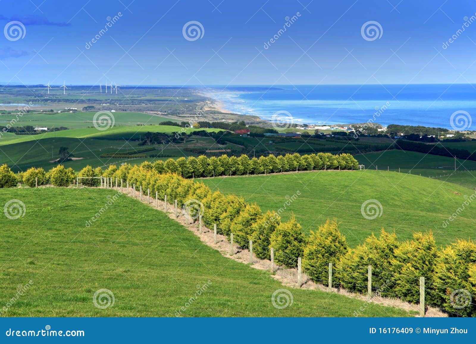 Australia Landscape stock image. Image of clean, countryside - 16176409