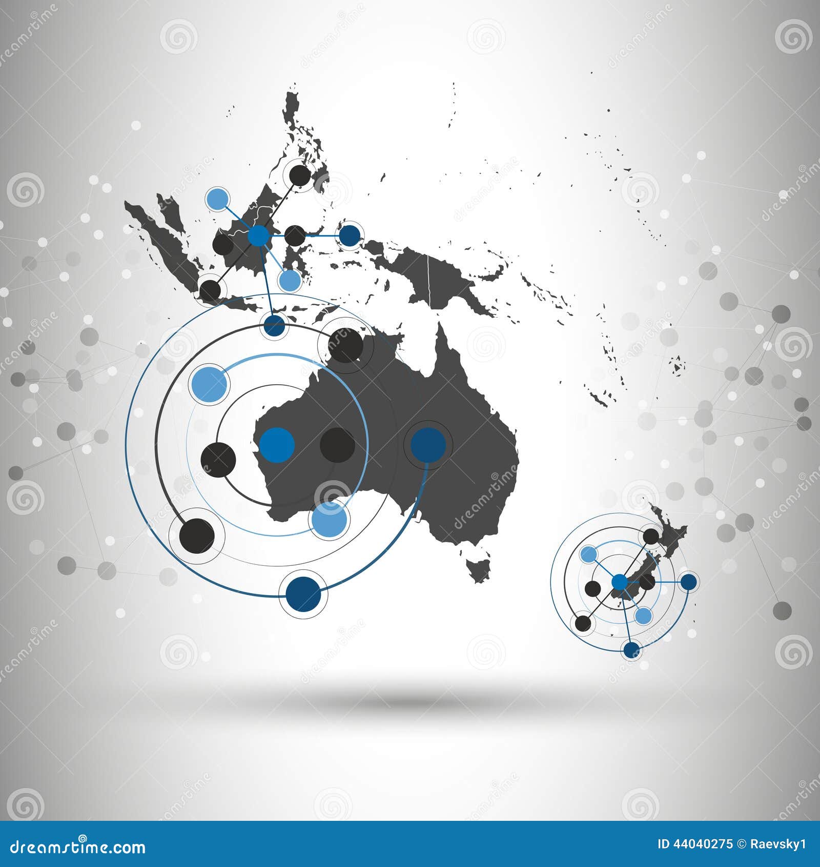 Australia Map Background Vector, Illustration for Stock Vector ...