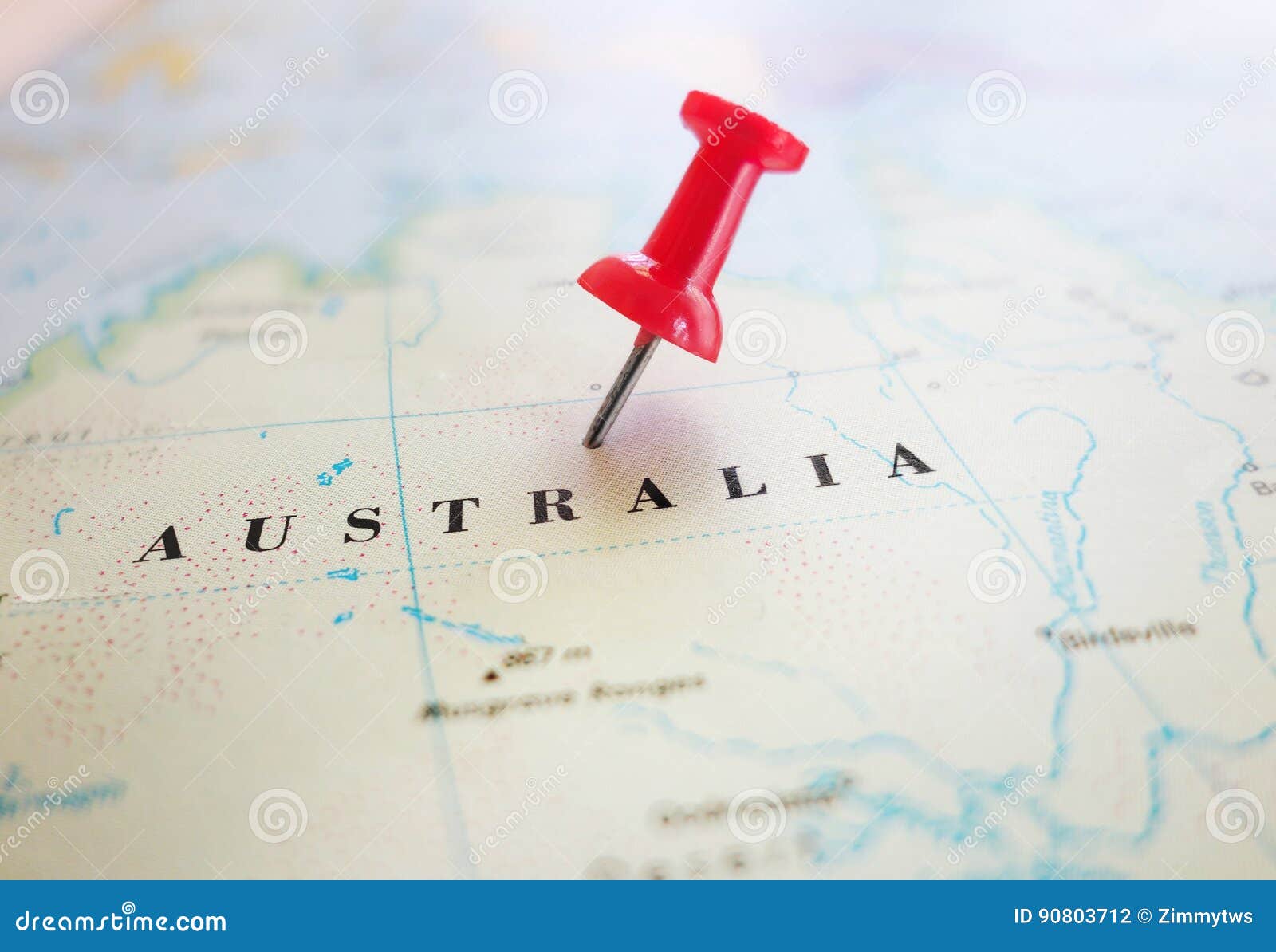 Australia map pin stock photo. Image of local, discover - 90803712