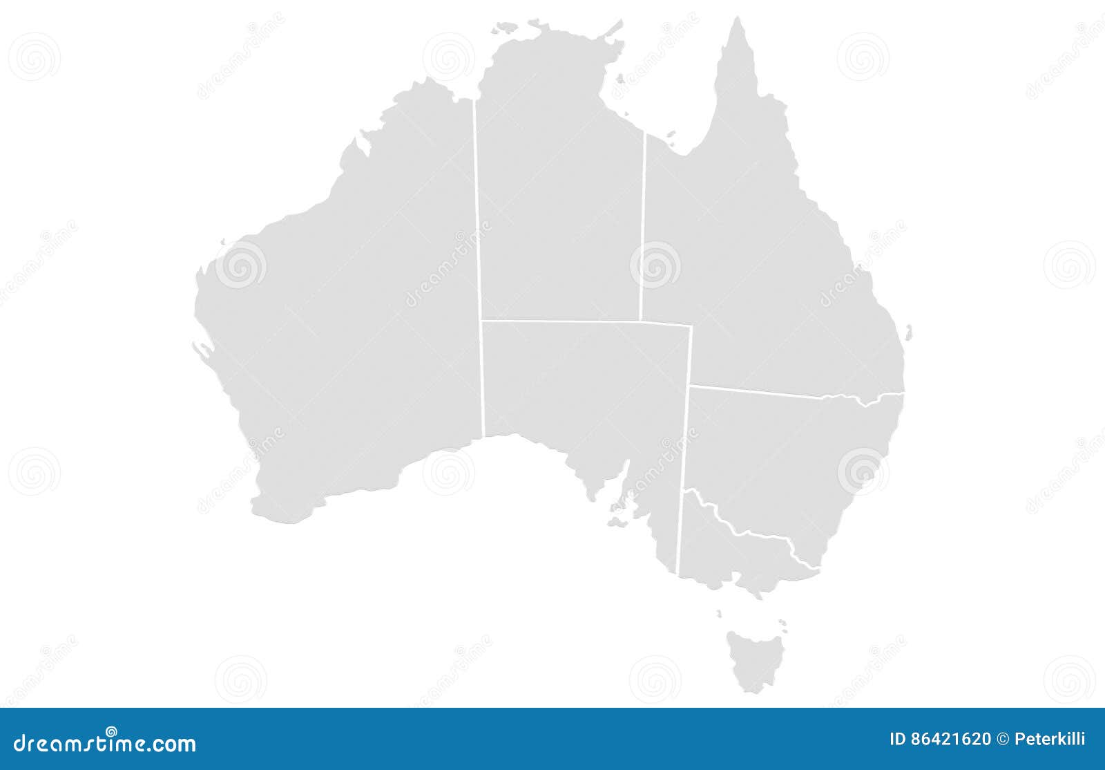 Australia map stock illustration. Illustration of infographic - 86421620