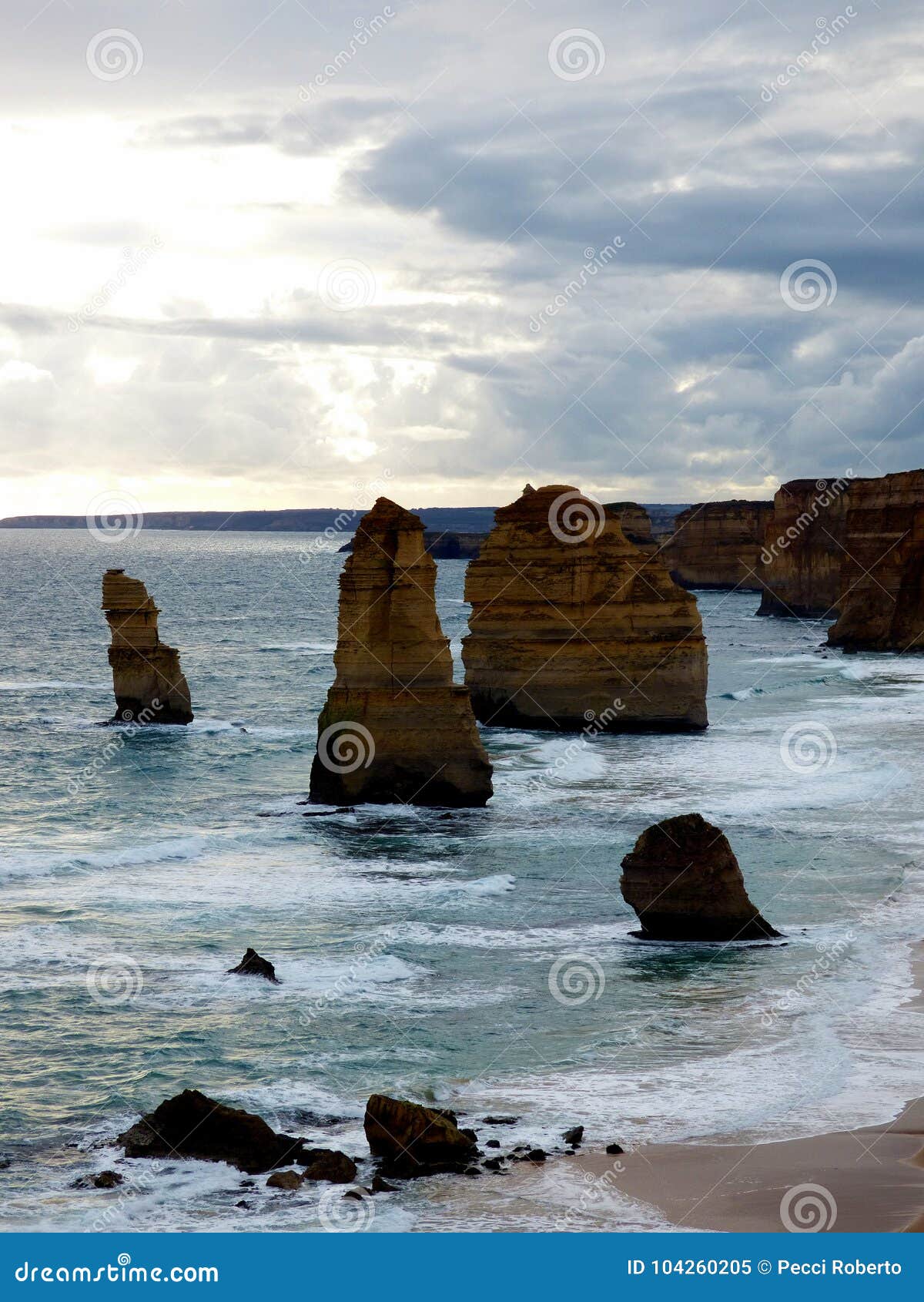 Australia Melbourne Ocean Road, Stock Image - Image of view, beach ...