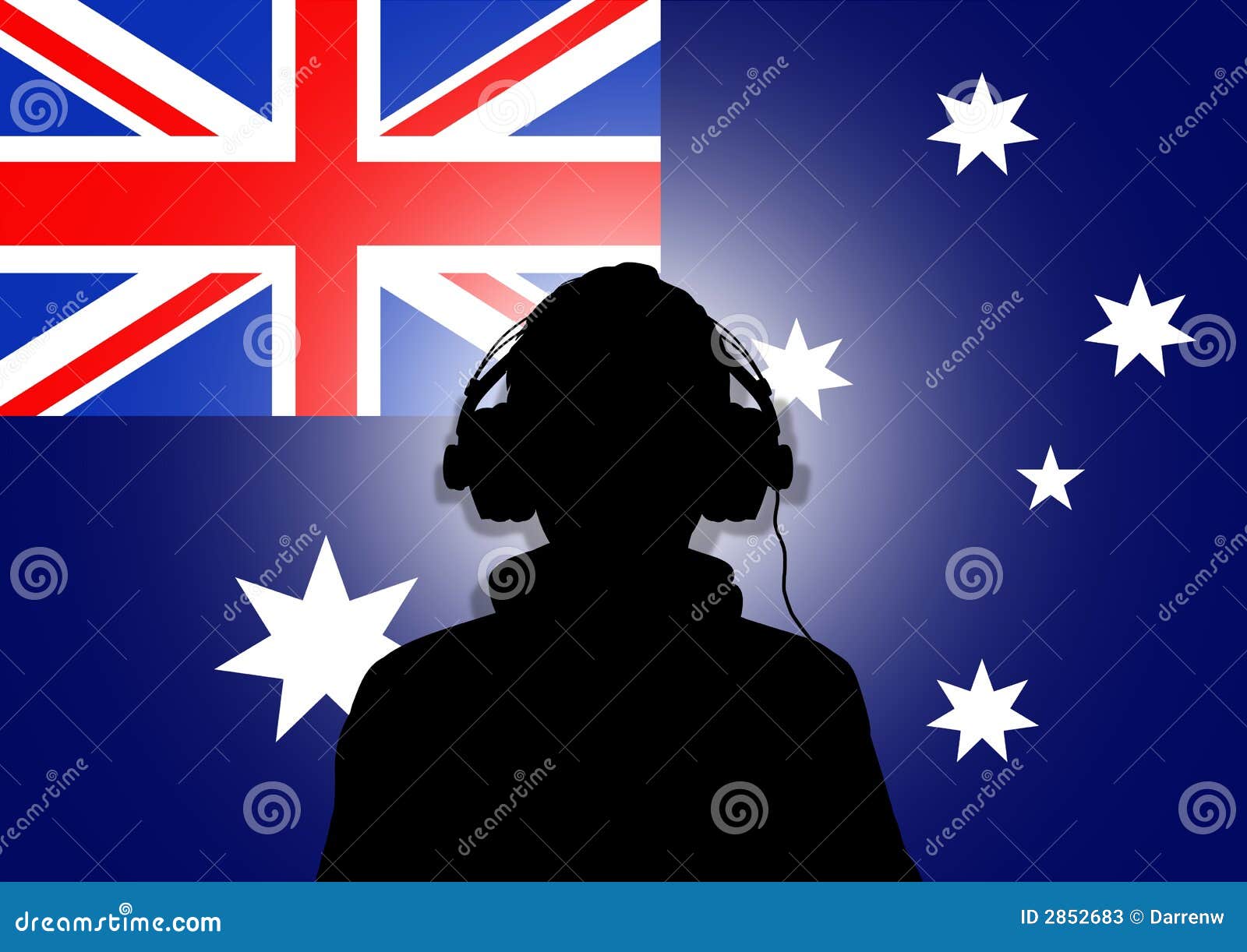 Australia Music stock illustration. Illustration of australian - 2852683