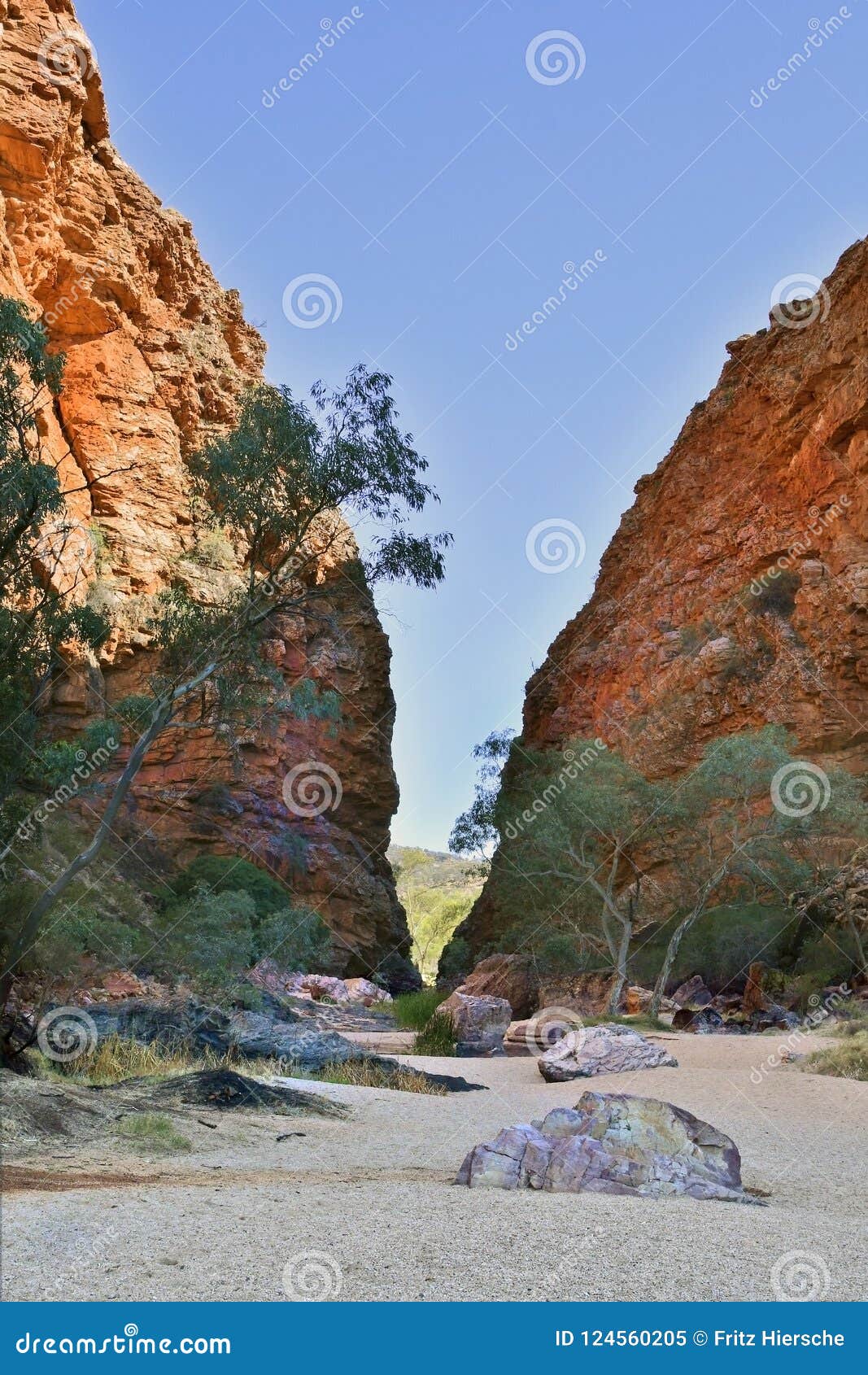 Australia, Northern Territory, Outback Landscape Stock Image - Image of ...