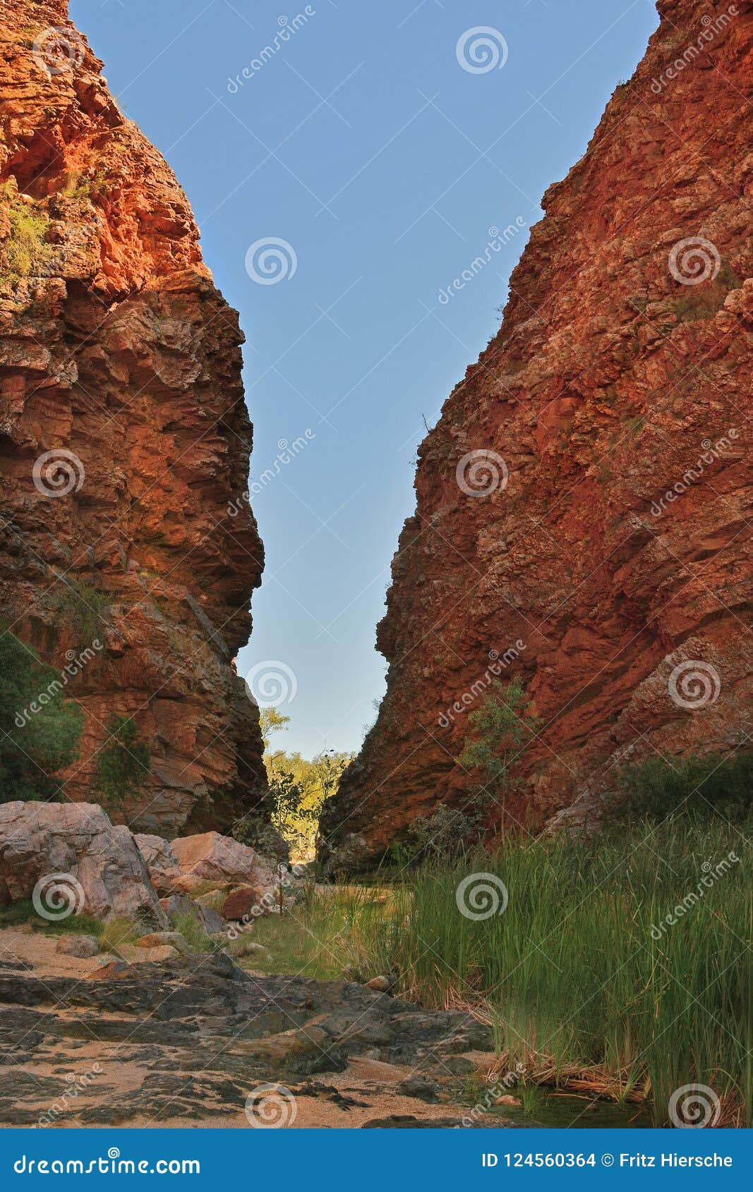 Australia, NT, Simpson Gap stock photo. Image of travel - 124560364