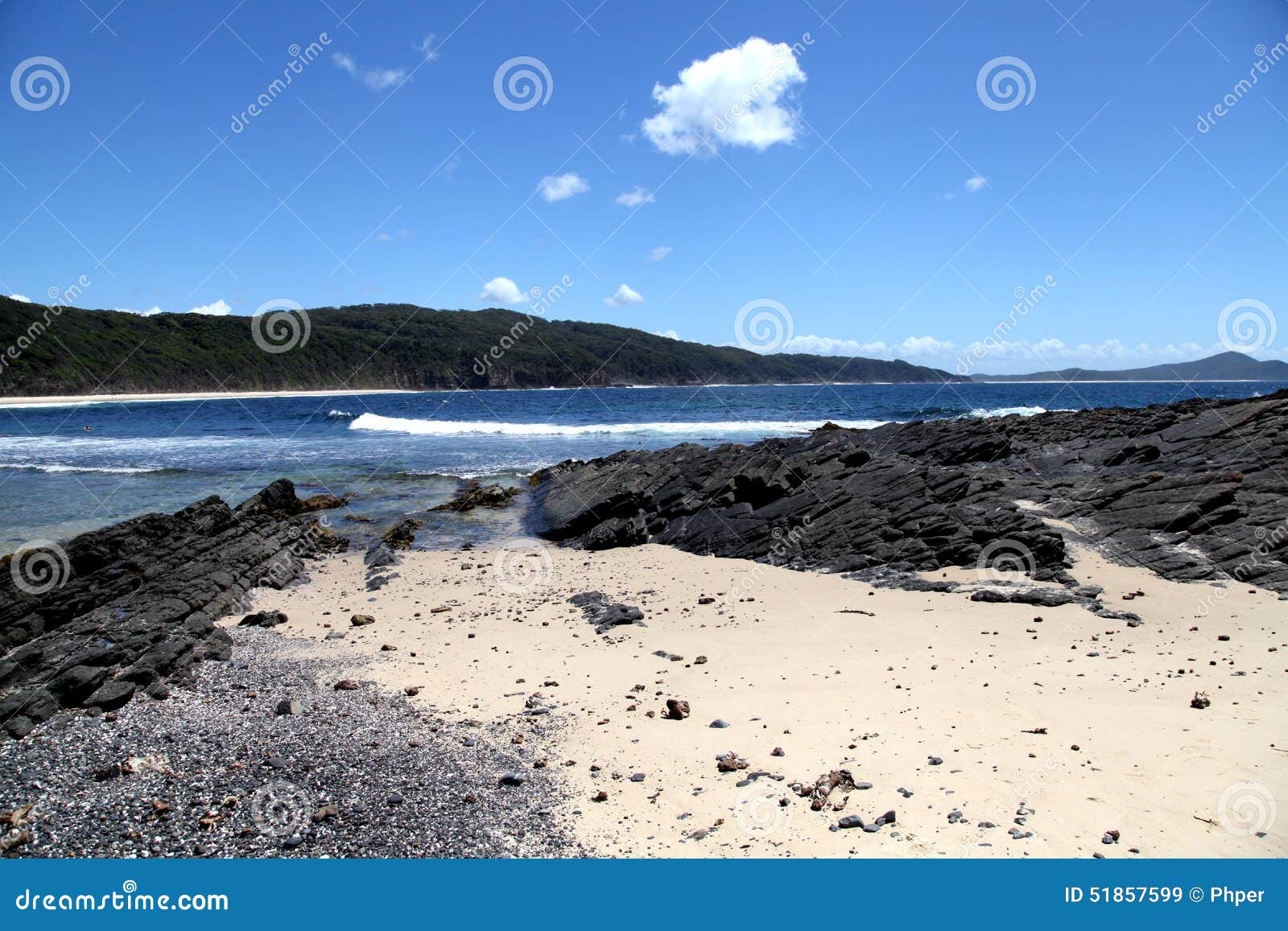 Australia Ocean View @ Seal Rocks Stock Image - Image of ocean, seal ...