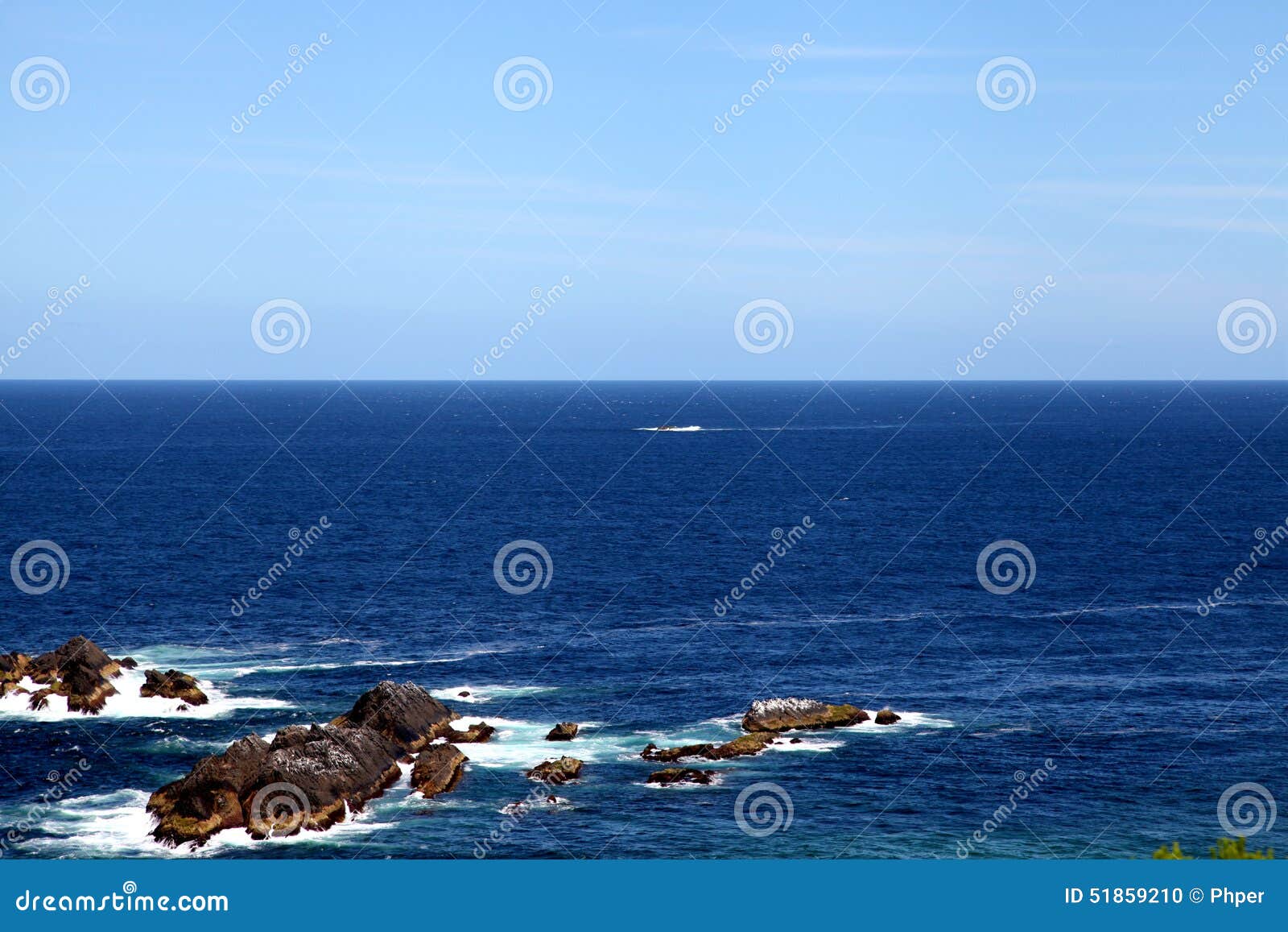 Australia Ocean View @ Seal Rocks Stock Photo - Image of white, travel ...