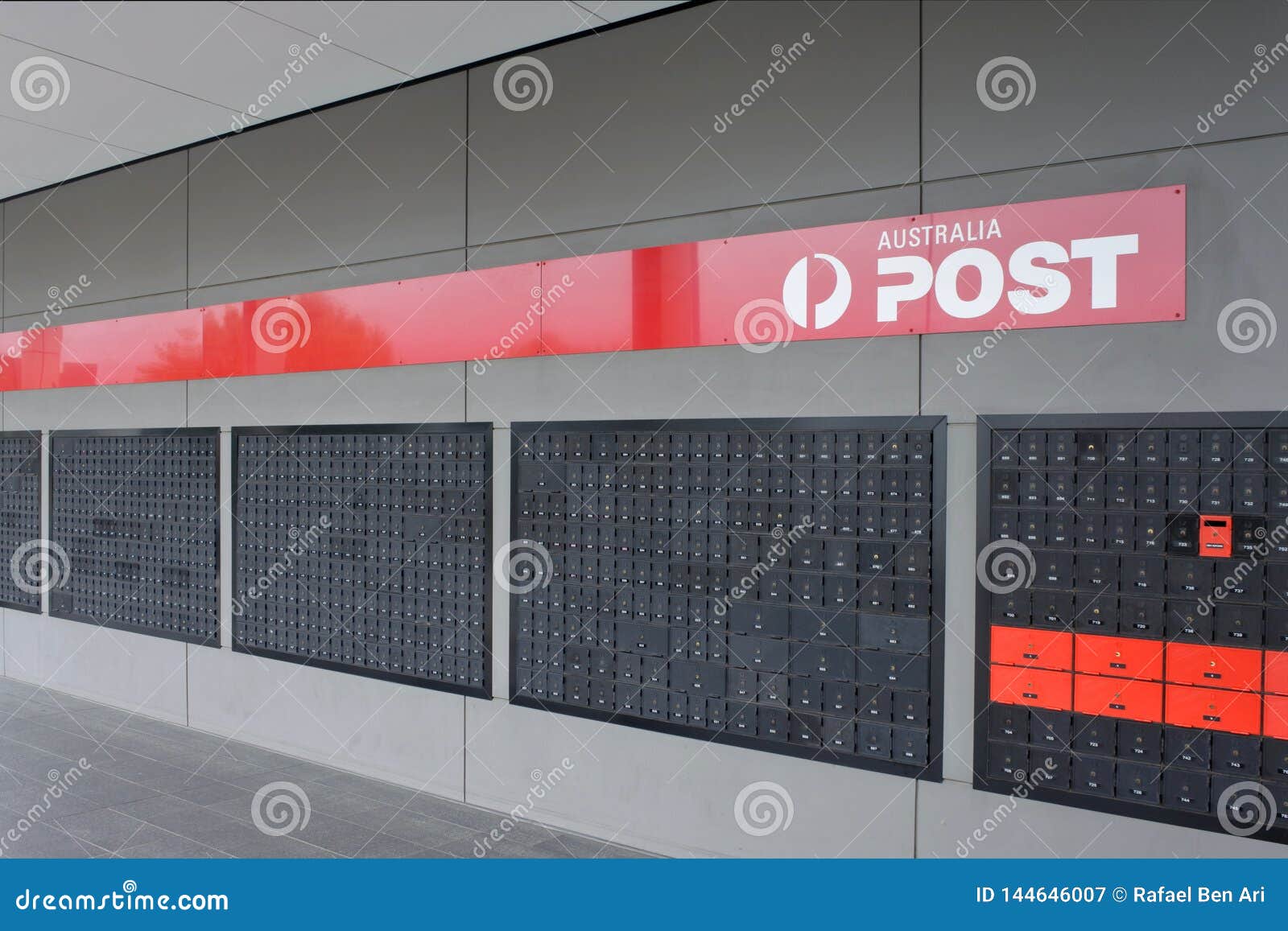 Australia Post Office Building with PO Boxes Editorial Photography ...