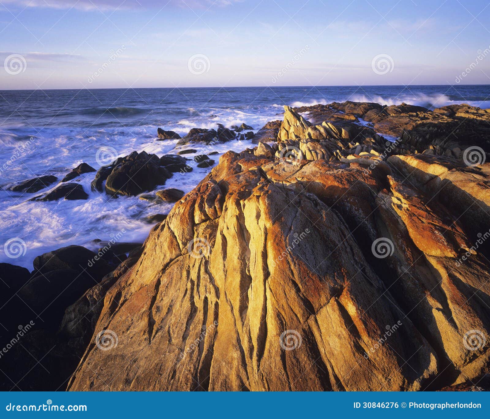 Australia Rocky coast stock photo. Image of absence, water - 30846276