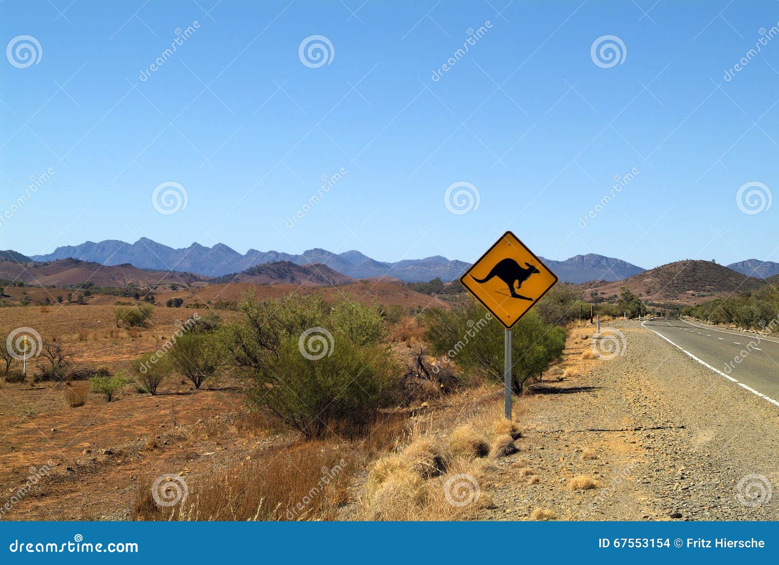 Australia, SA, Flinders Range Stock Photo - Image of outside, range ...