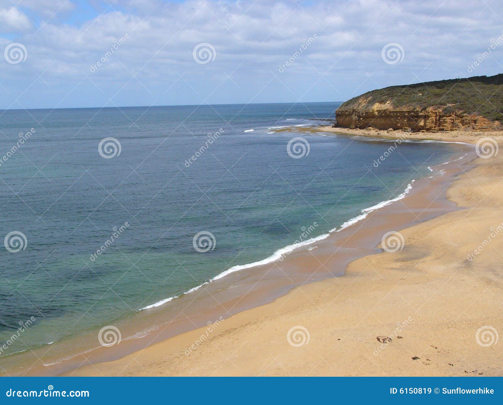 Australia seashore stock image. Image of cloud, land, deep - 6150819