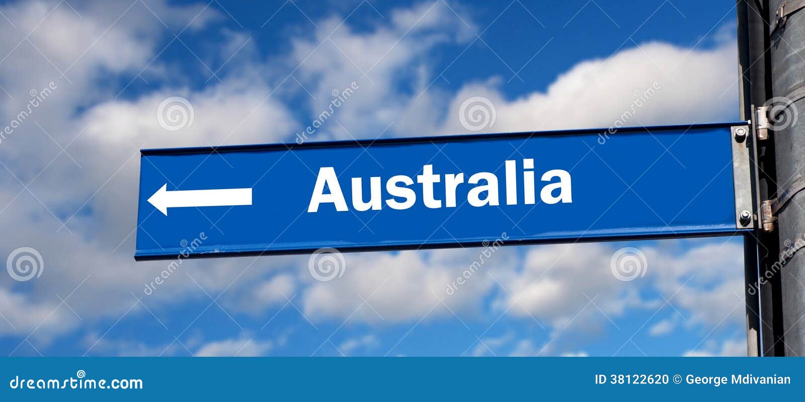 Australia sign stock photo. Image of australia, guide - 38122620